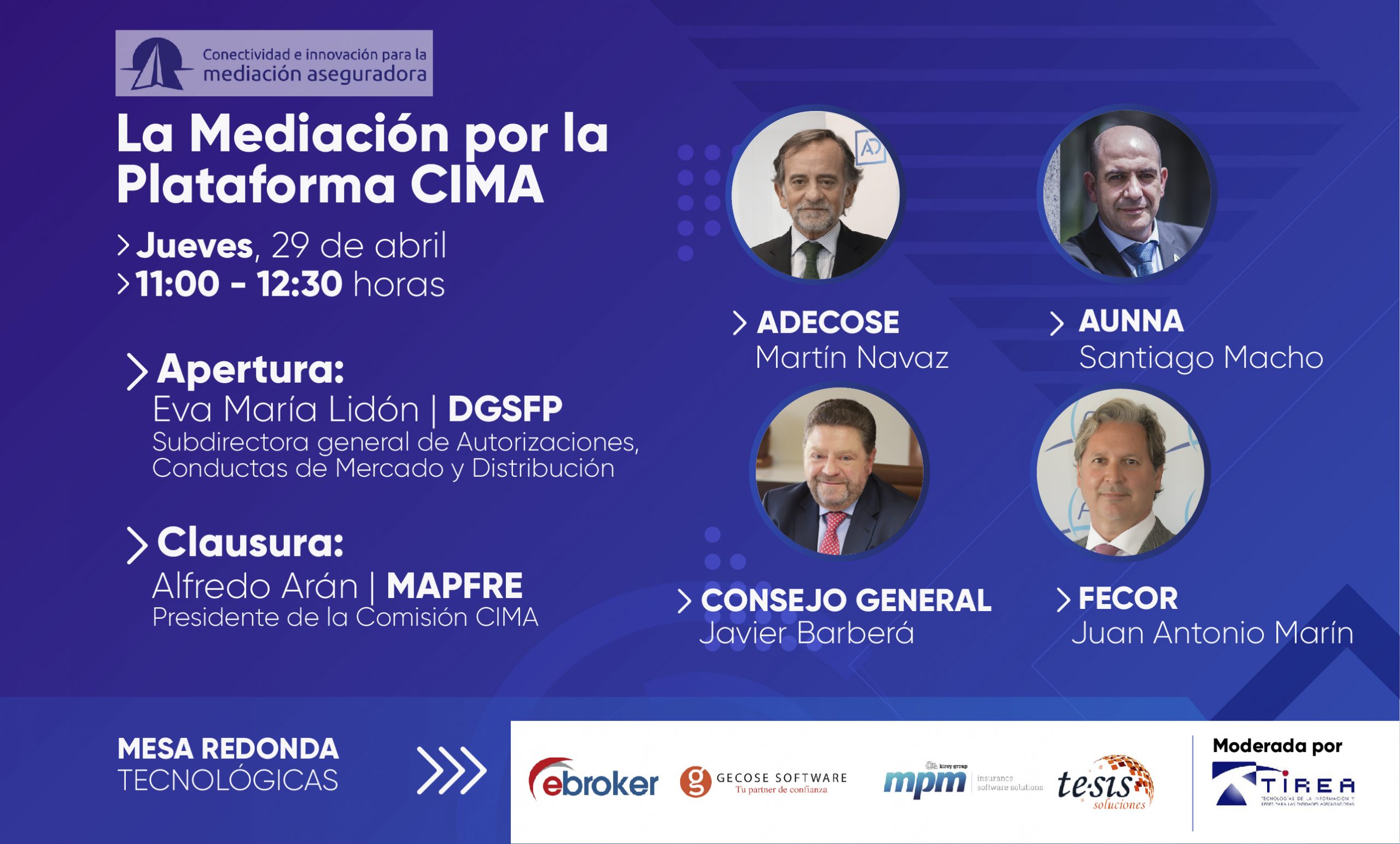 “La Mediación por la Plataforma CIMA” - Colegio de Mediadores de ...